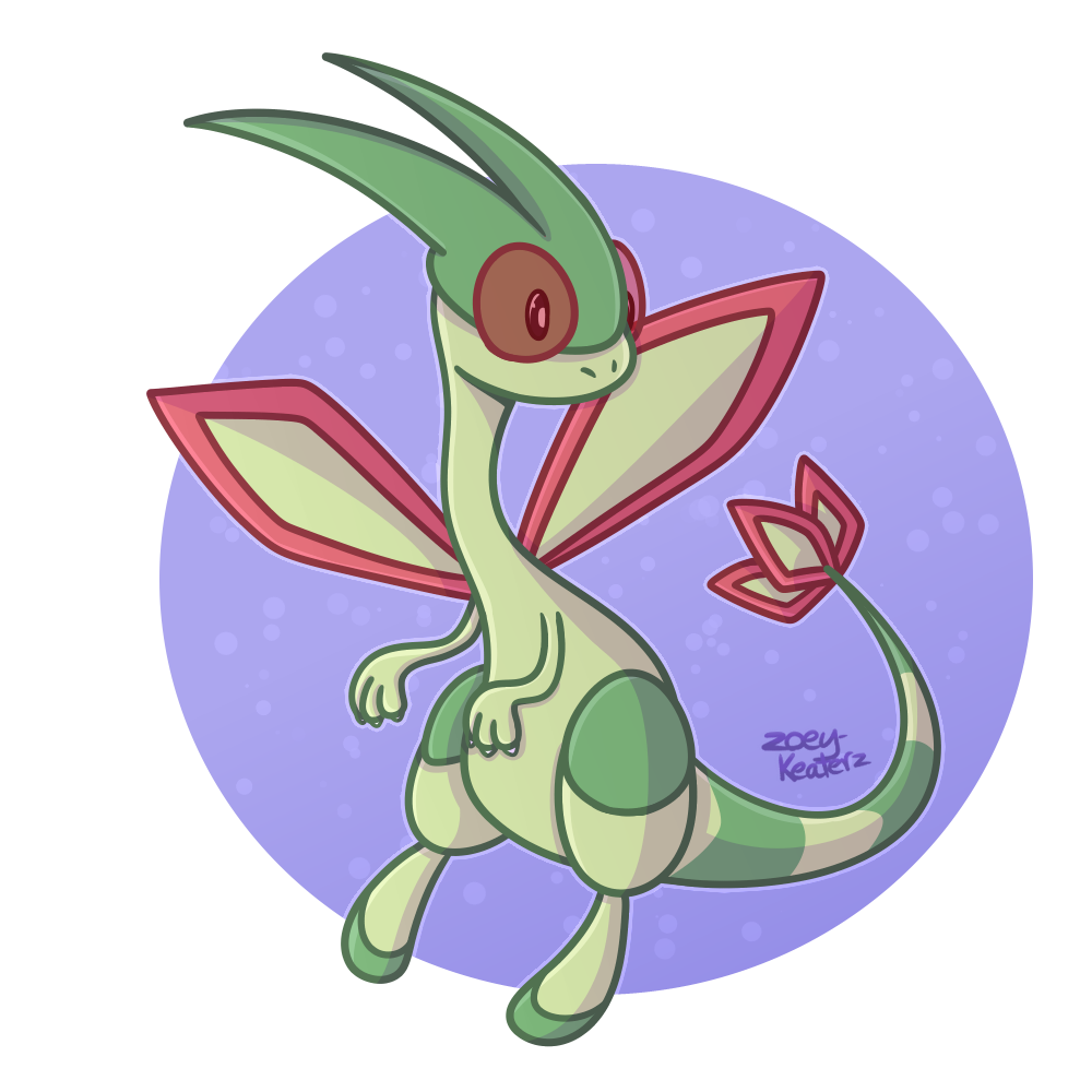 Pokemon Flygon By Zoey Keaterz On Deviantart