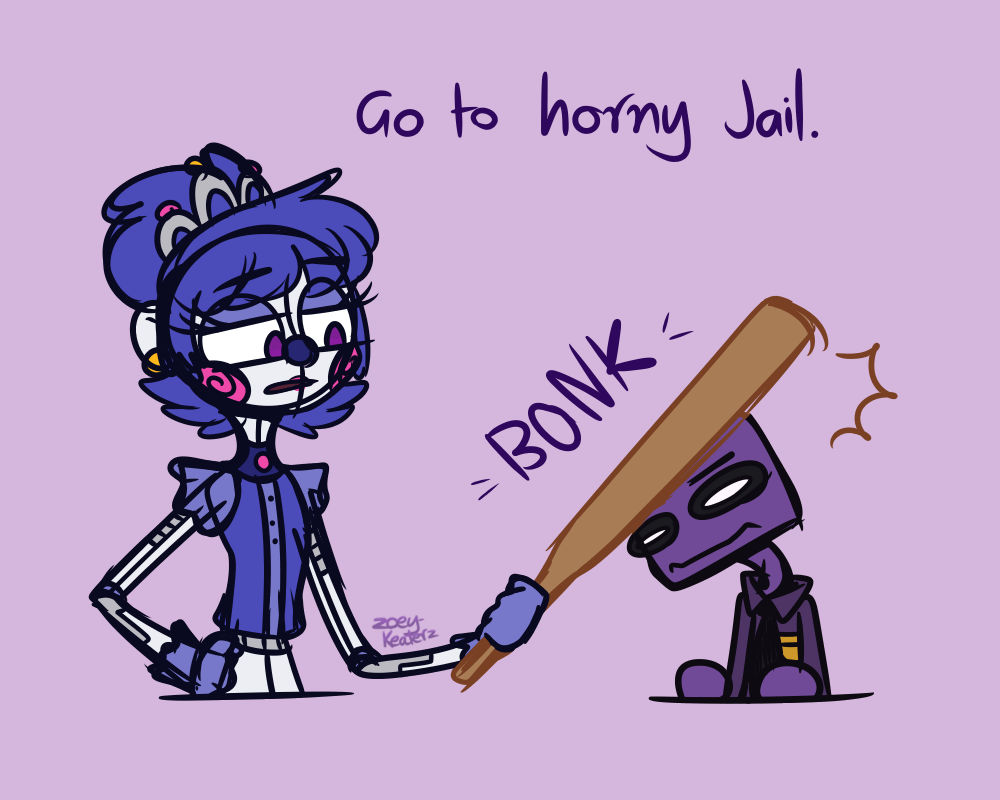 Fnaf Bonk By Zoey Keaterz On Deviantart