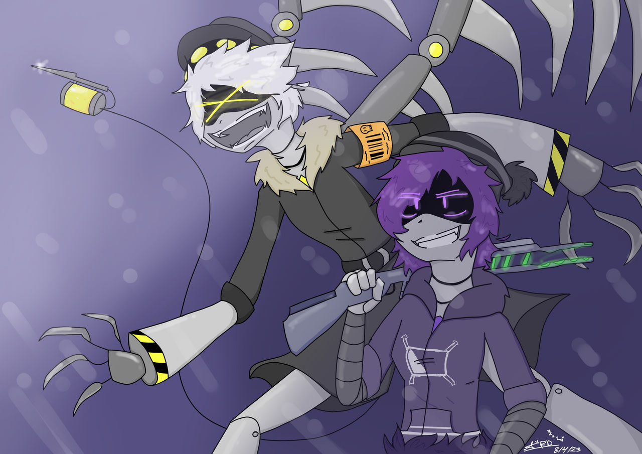 Murder Drones Uzi And N Fanart By Kuinx7282 On DeviantArt murder-drones-uzi-and-n-fanart-by-kuinx7282-on-deviantart
