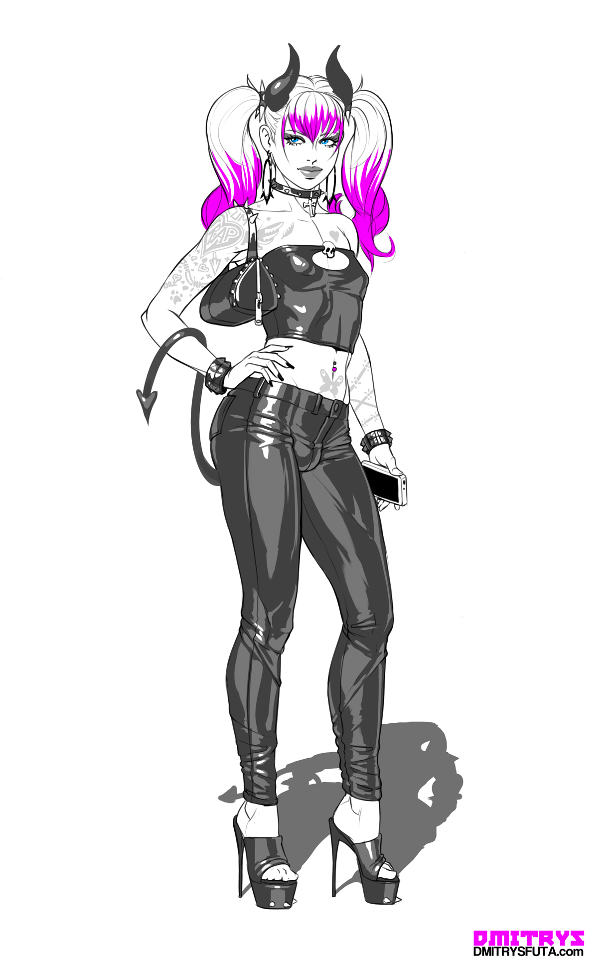 Goth Peach By Dmitrys On Deviantart