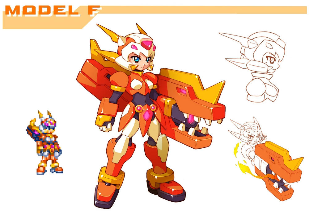 Megaman ZX: Genesis - Model F Ciel by SenbonzakuraXX23 on DeviantArt Megaman ZX: Genesis - Model F Ciel by SenbonzakuraXX23 on DeviantArt