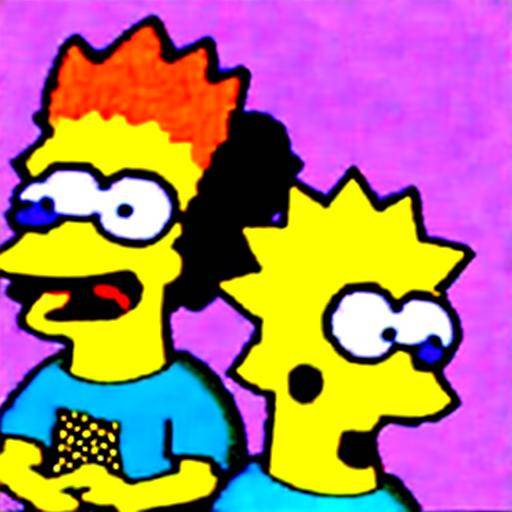 Bart And Lisa By Cyantinn On Deviantart