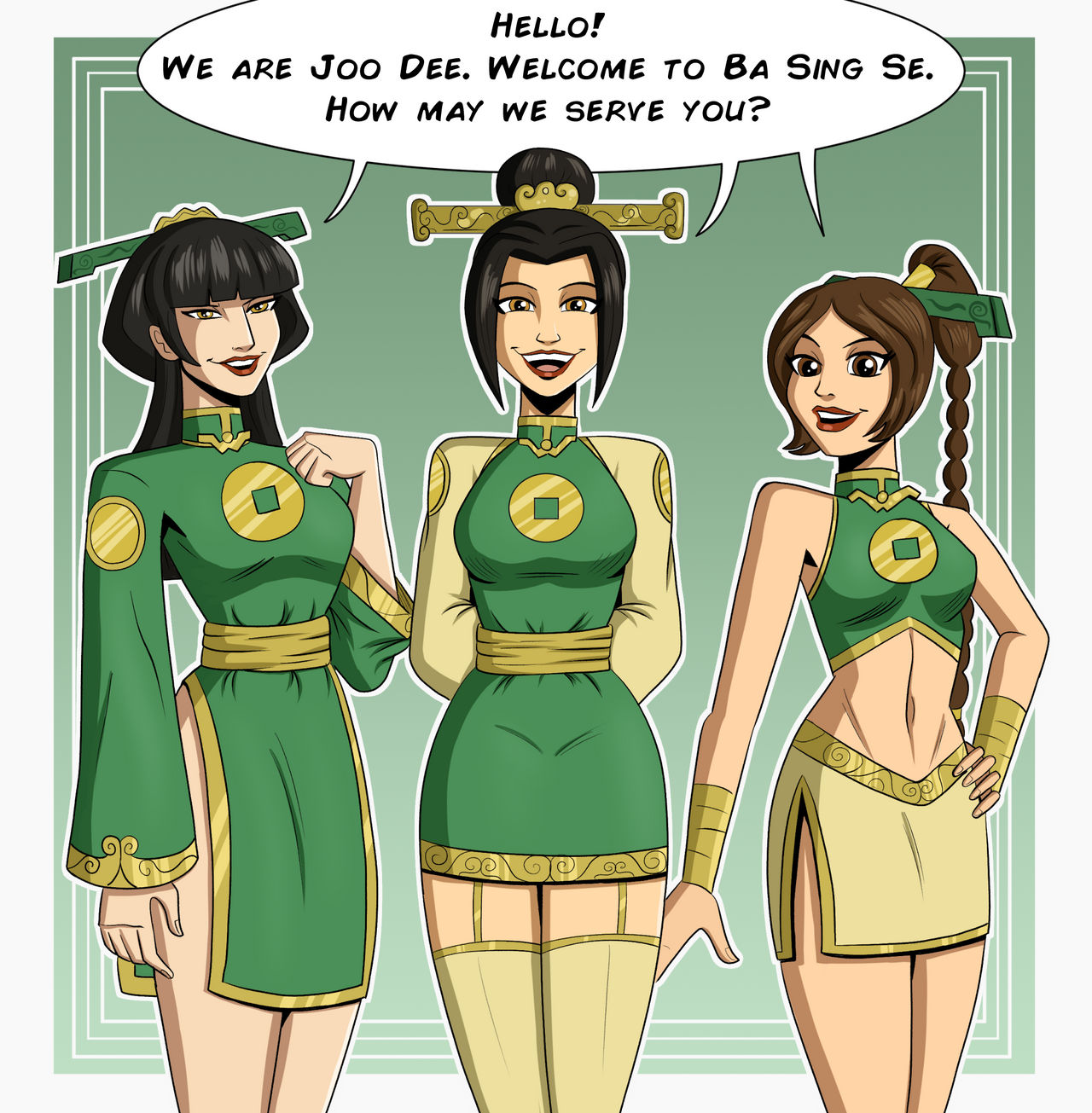 Azula And Friends Go To Lake Laogai By Polmanning On Deviantart