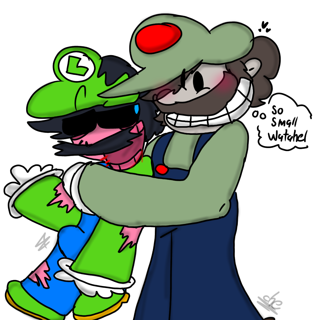 IHY Luigi and Mr. L by Fruby24 on DeviantArt IHY Luigi and Mr. L by Fruby24 on DeviantArt