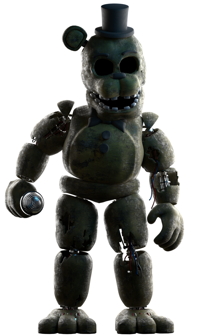 Withered Golden Freddy By Tictacfreshmint On Deviantart