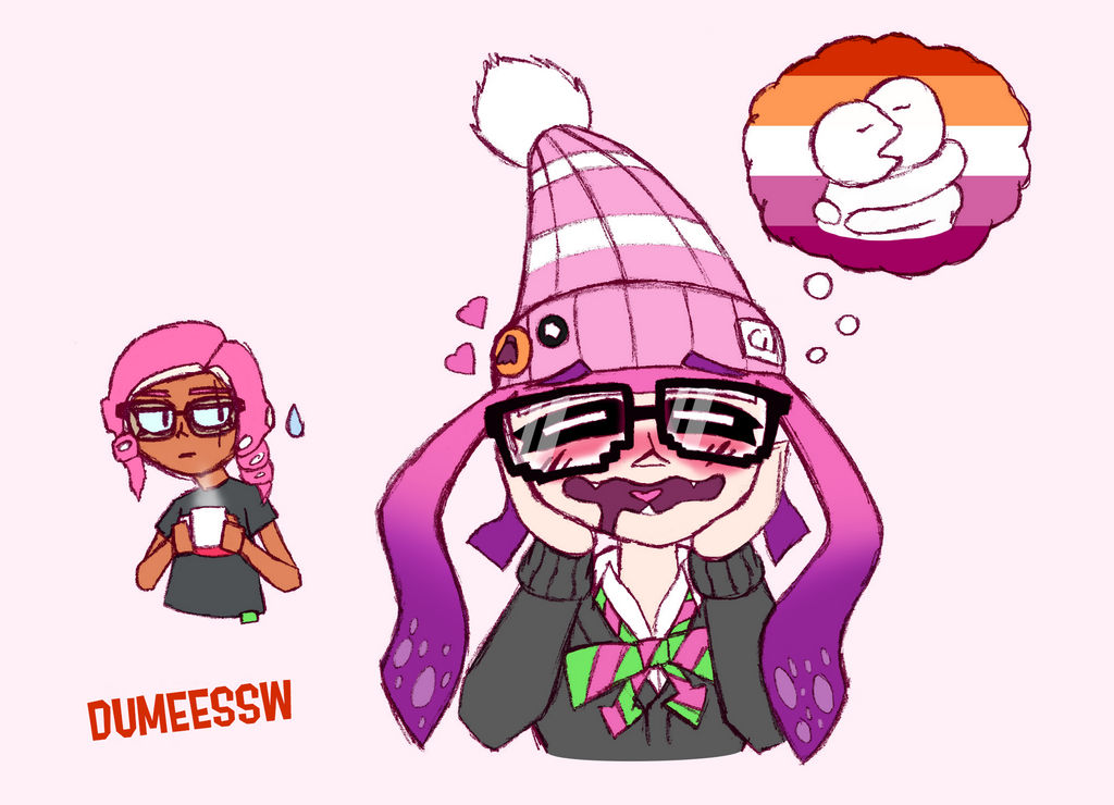 Splatoon Gay Moment By Dumeessw On Deviantart