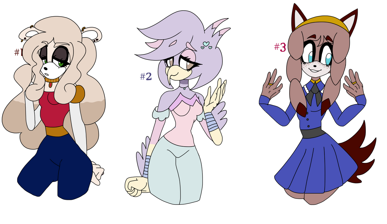 Mobian Girl Adopts Open By Heavenlyhellfire On Deviantart