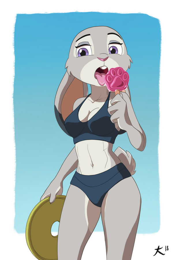 Judy Hopps Swimwear By Deannart On Deviantart