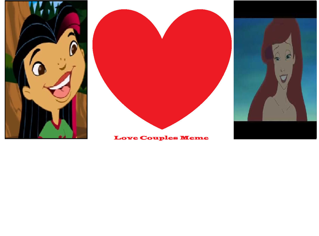 Love Couple Meme Juniper Lee And Ariel By Jussonic On Deviantart