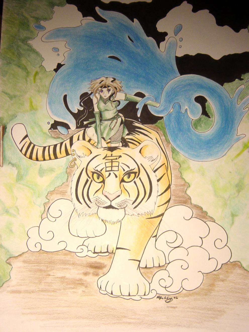 The Lady and the Tiger by Hitoritsuki on DeviantArt