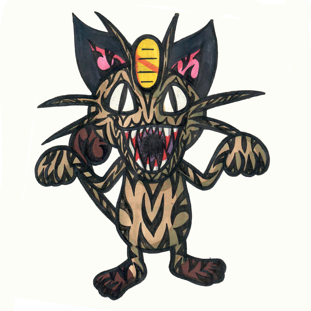 Meowth By Ghoolu On Deviantart