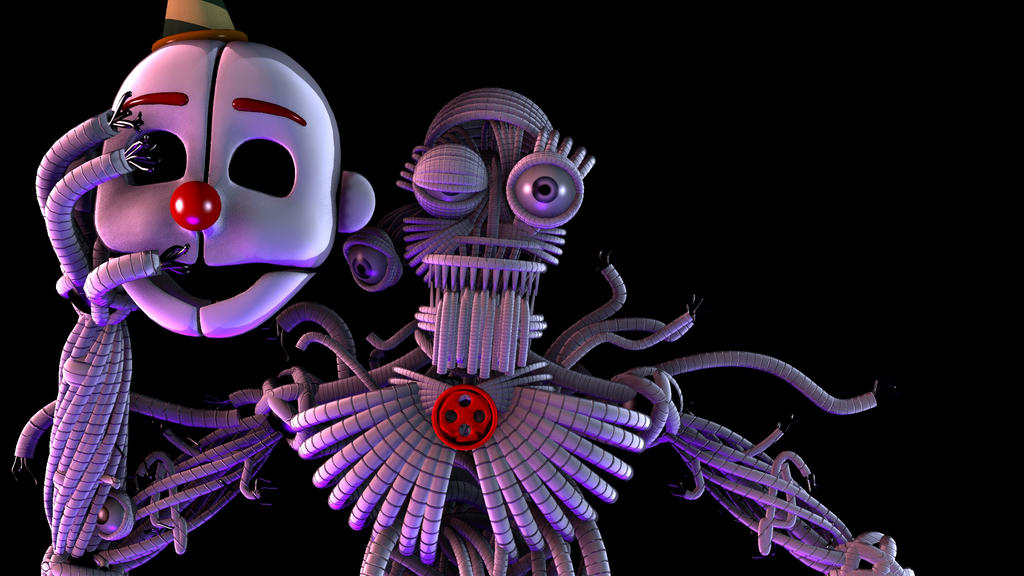 Sfm Fnaf Sl Ennard Remake By Thedancingclown2017 On Deviantart