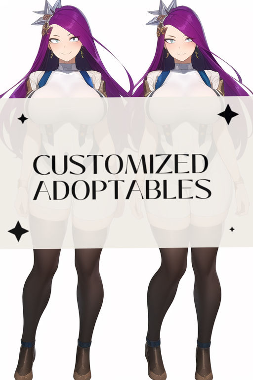 Anime Girl Adoptable Open By Customizedadoptables On Deviantart