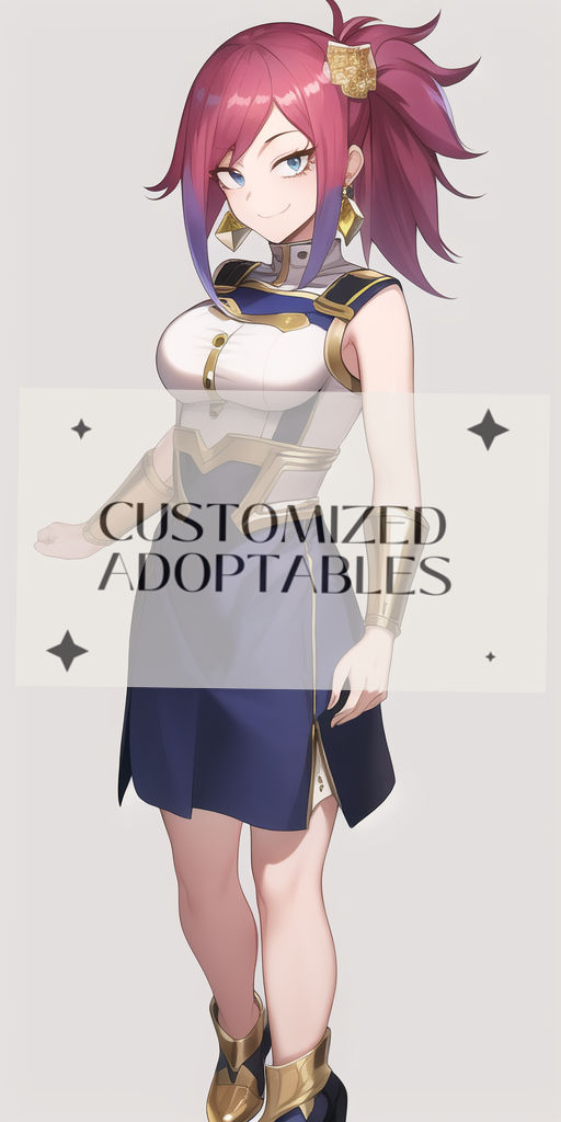 Ai Anime Girl Adopt Open By Customizedadoptables On Deviantart