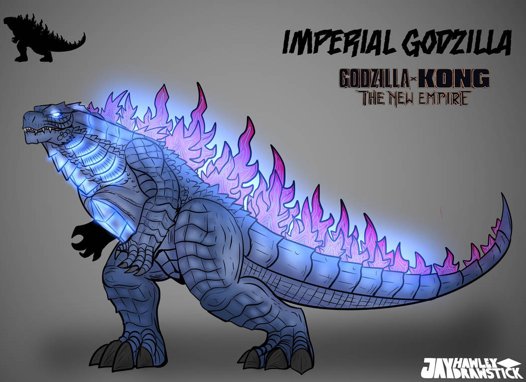 Imperial Godzilla Godzilla X Kong By Jaydrawstick On Deviantart