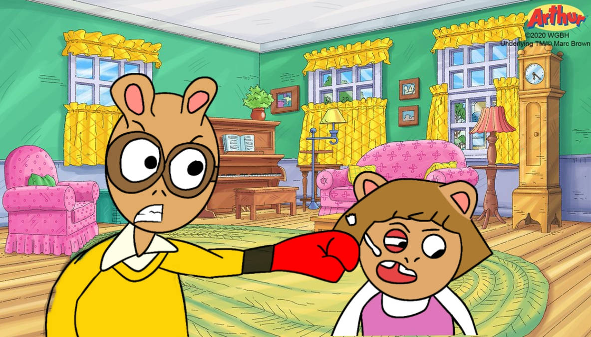 Arthur Punches Dw By Smoothtorres On Deviantart
