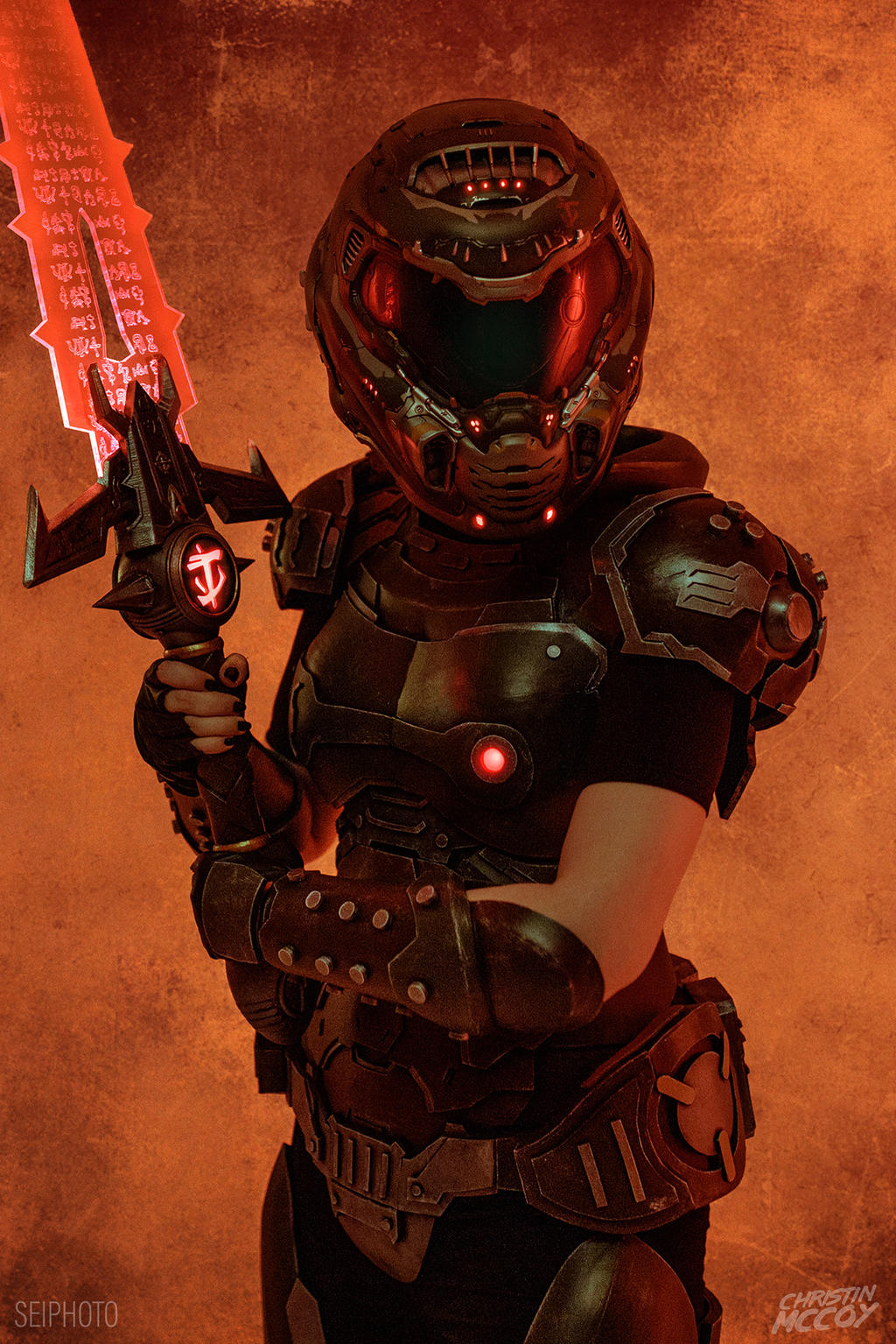 Doom Eternal Doomsplayer Aka Doomgirl By Christinmccoy On Deviantart