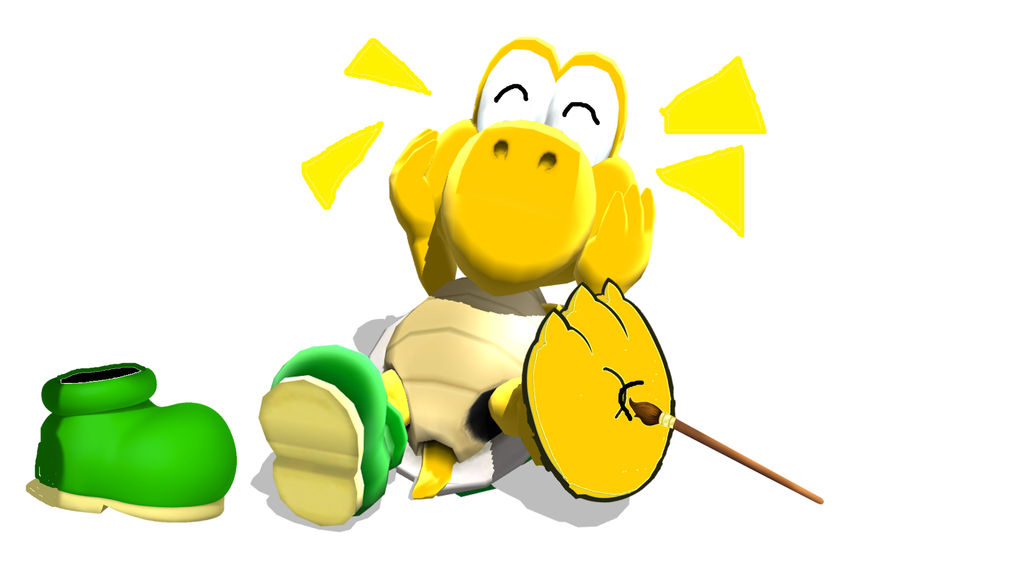 Koopa Troopa Tickled By Liamthemarowak On Deviantart