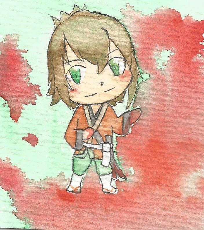 Souji Okita Chibi By Zetsukacross On Deviantart