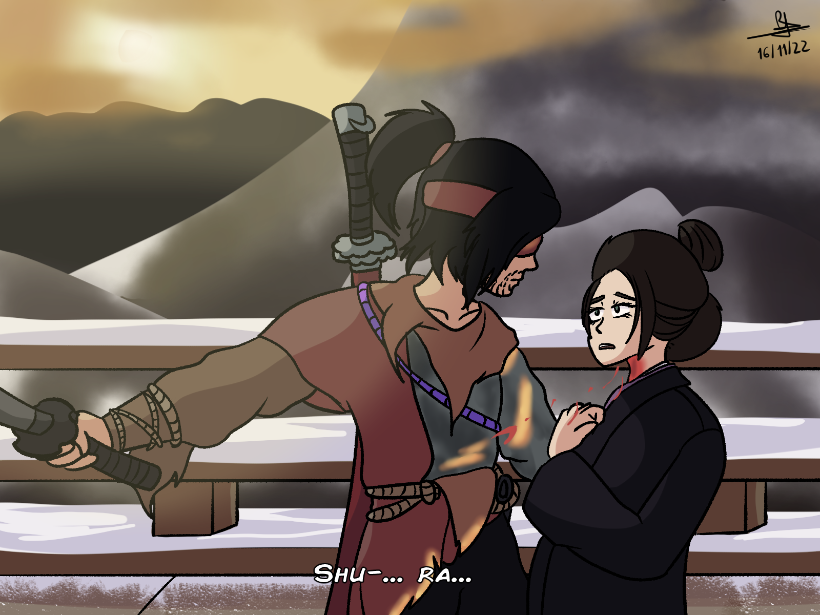 Sekiro Shura And Lady Emma Fanart By Reizorblade On Deviantart