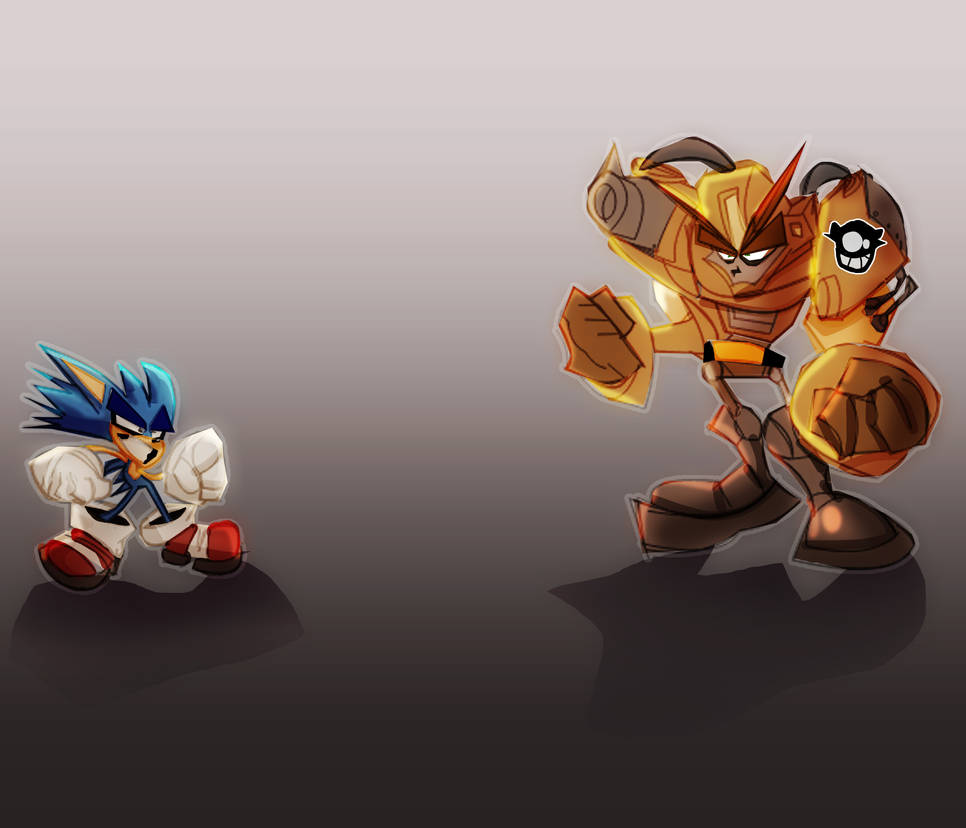 Sonic Vs Dekoboko By Davethesodaguy On Deviantart
