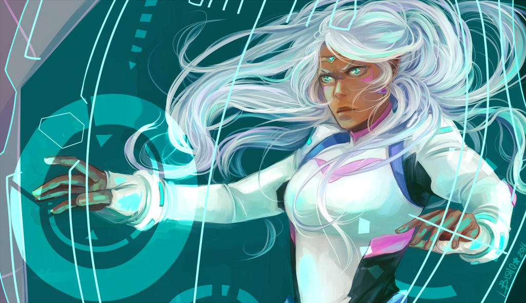 Voltron Allura By Bisho S On Deviantart