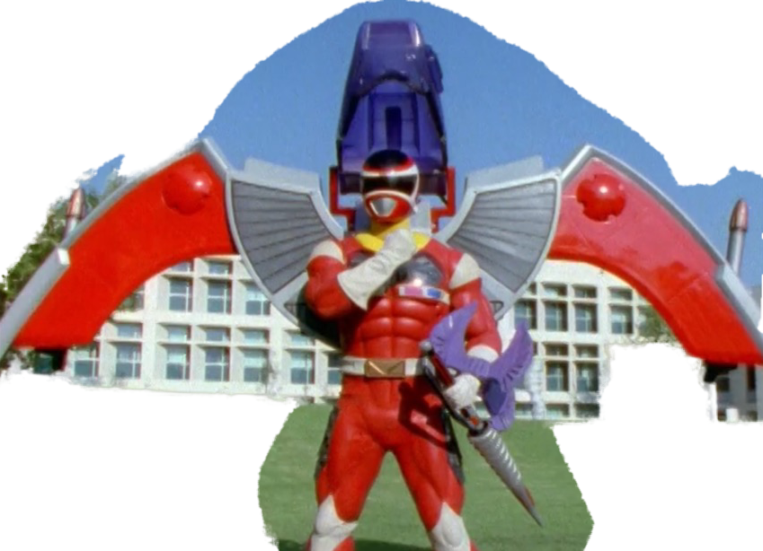Red Battlizer Armor Space Ranger By Kraucheunas On Deviantart
