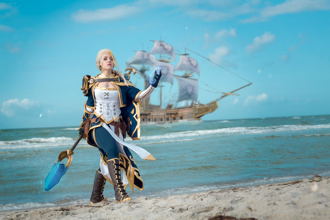 Lord Admiral Jaina Proudmoore By Thuwoocreative On Deviantart