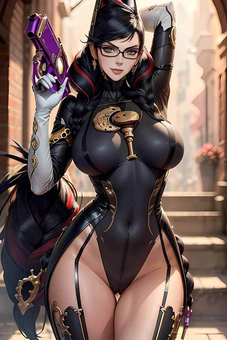 Bayonetta From Bayonetta 3 Inspired Ai Generated By Babeshaven On