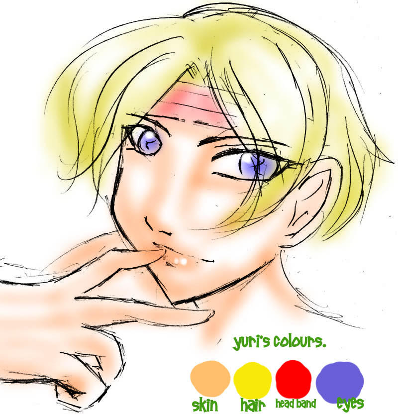 Yuri - colours by pheionx2 on DeviantArt
