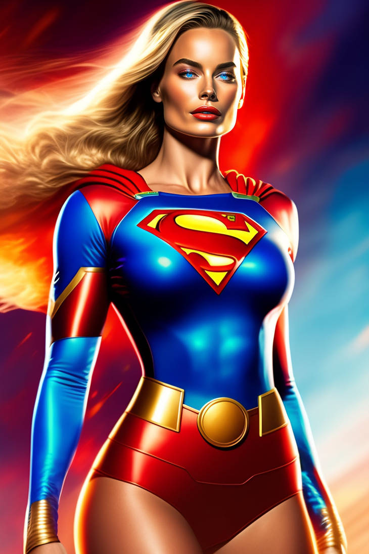 Lexica AI - Margot Robbie Superwoman 1 - 3-4-23 by steshu87 on DeviantArt Lexica AI - Margot Robbie Superwoman 1 - 3-4-23 by steshu87 on DeviantArt