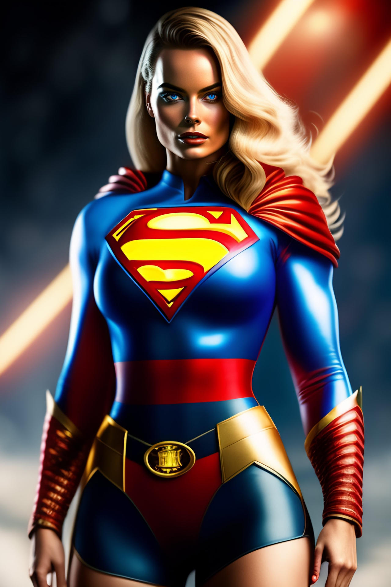 Lexica AI - Margot Robbie Superwoman 2 - 3-4-23 by steshu87 on DeviantArt Lexica AI - Margot Robbie Superwoman 2 - 3-4-23 by steshu87 on DeviantArt