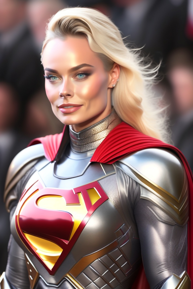 Lexica AI - Margot Robbie Superwoman 1 - 6-12-23 by steshu87 on DeviantArt Lexica AI - Margot Robbie Superwoman 1 - 6-12-23 by steshu87 on DeviantArt