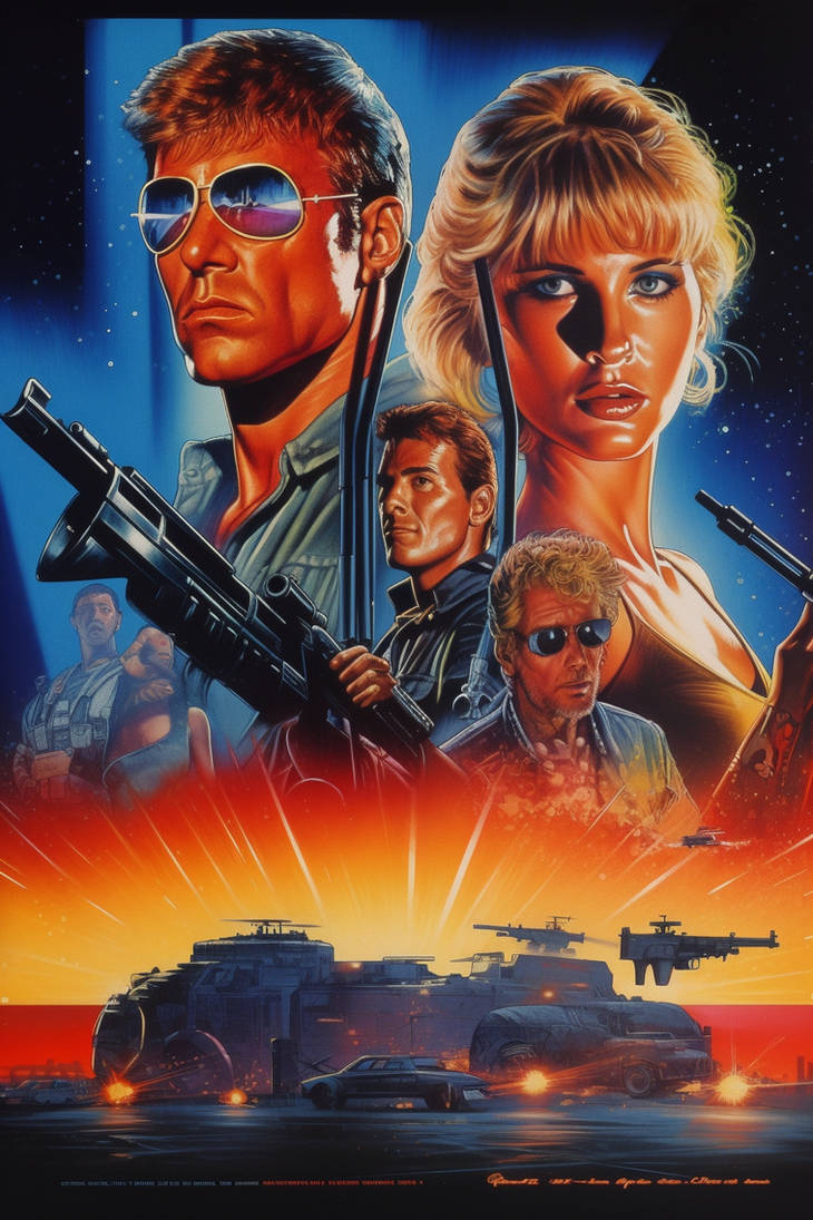 80s Action Sci-fi Movie Poster by JoakimCh on DeviantArt 80s Action Sci-fi Movie Poster by JoakimCh on DeviantArt