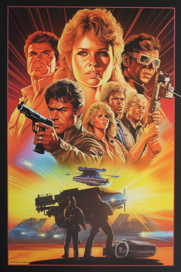 80s Action Sci-fi Movie Poster by JoakimCh on DeviantArt 80s Action Sci-fi Movie Poster by JoakimCh on DeviantArt