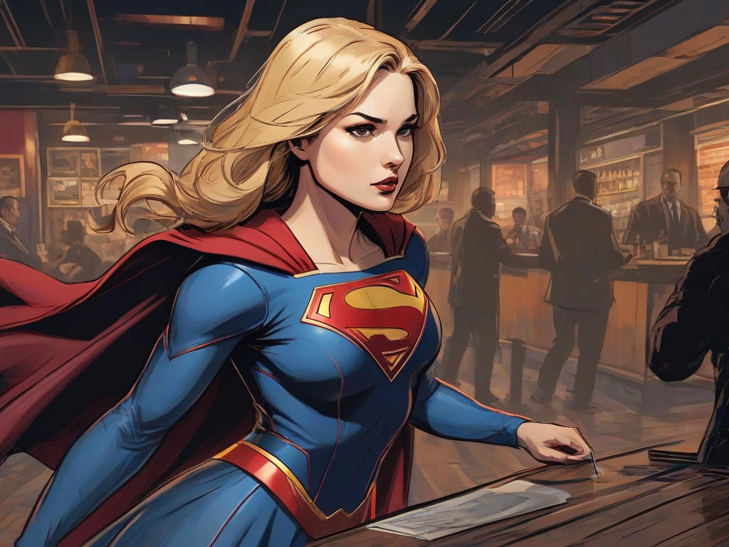Supergirl Bar By Archelaian On Deviantart