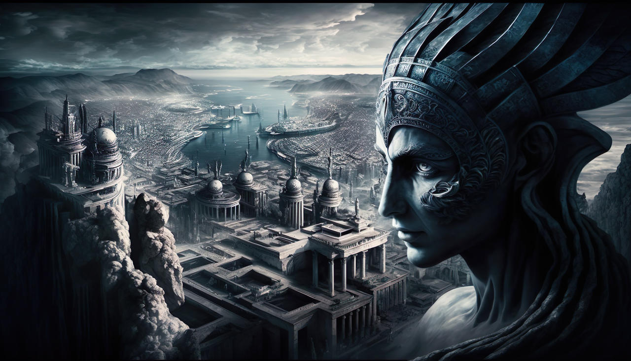 Ancient Greek City From Up Above By Mholtsmeier On Deviantart
