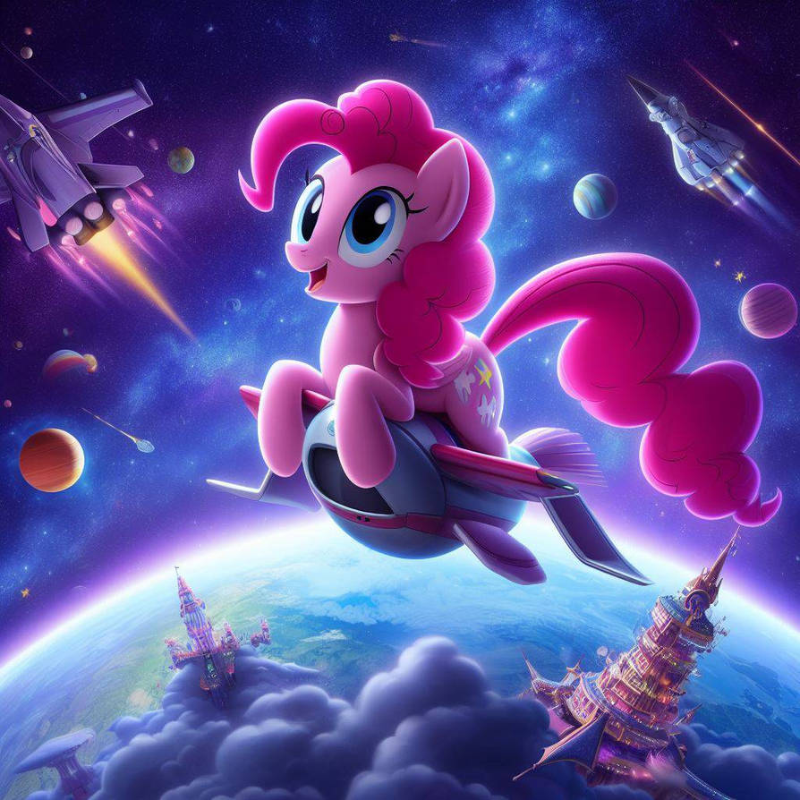 Pinkie Pie In Space By Pinkiepiepics On Deviantart