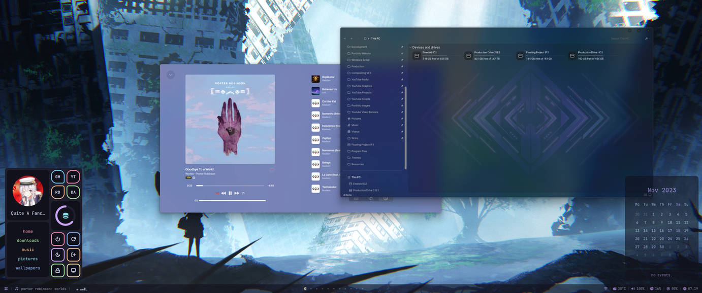 Tourmaline // 23H2 Windows 11 Themed Desktop by QuiteAFancyEmerald on ... Tourmaline // 23H2 Windows 11 Themed Desktop by QuiteAFancyEmerald on ...