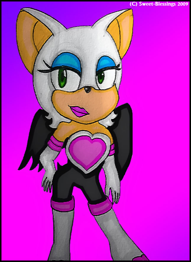Sonic Rouge The Bat By Sweet Blessings On Deviantart