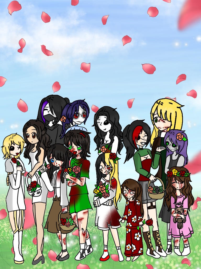 Rose Creepypasta Girls By Molly Darling 23 On Deviantart