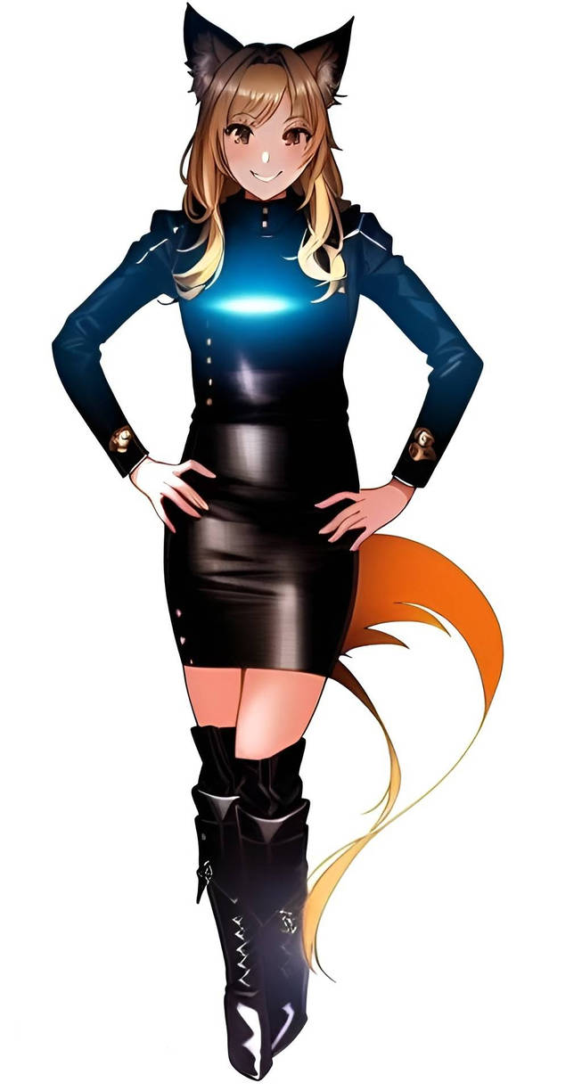 Cute Anime Fox Girl By Allstarzombie55 On Deviantart