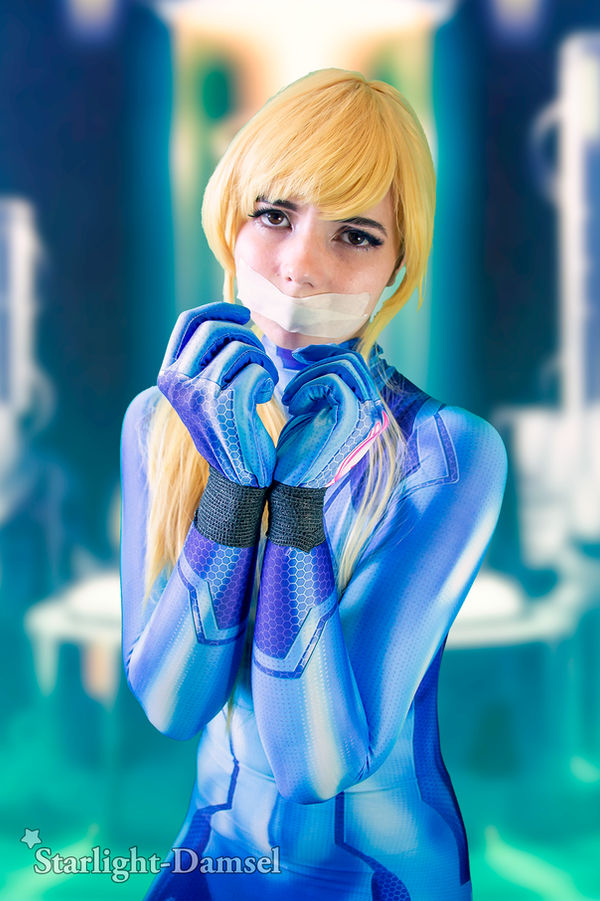 Samus Trouble Tape Gag Begging By Starlight Damsel On Deviantart