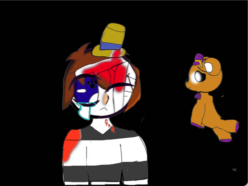 My First Chris Afton Fan Art By Gachawolf177 On Deviantart