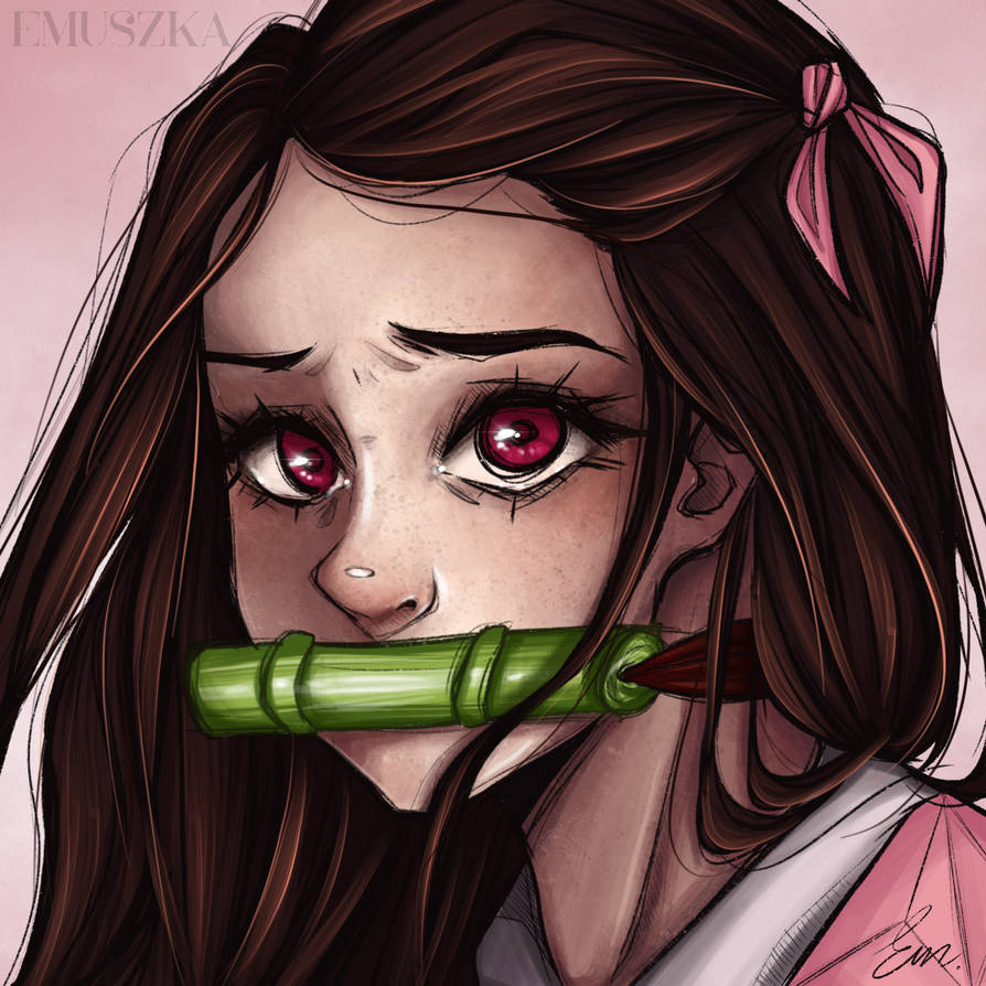 Nezuko Kamado Kimetsu No Yaiba By Emuszkaa On Deviantart