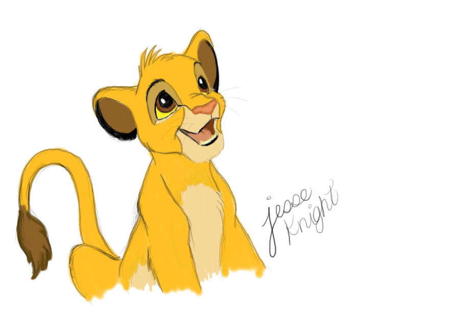 Simba Cub By Jesse Fire On Deviantart