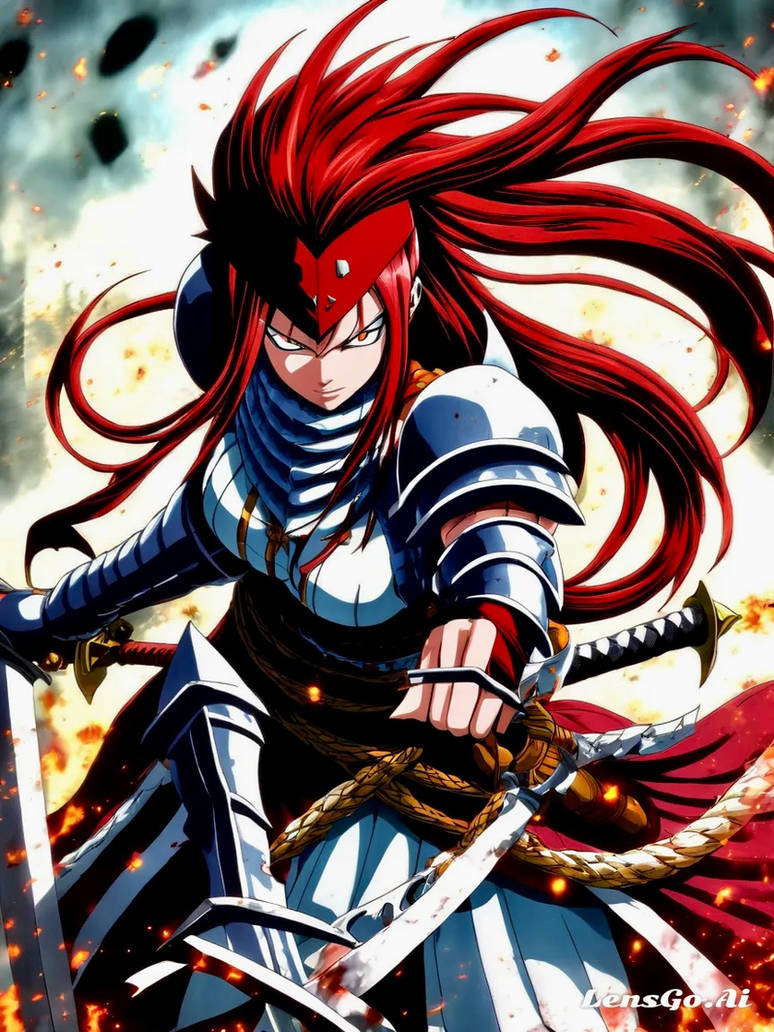 Erza Knightwalker 1 By Shefelin On Deviantart