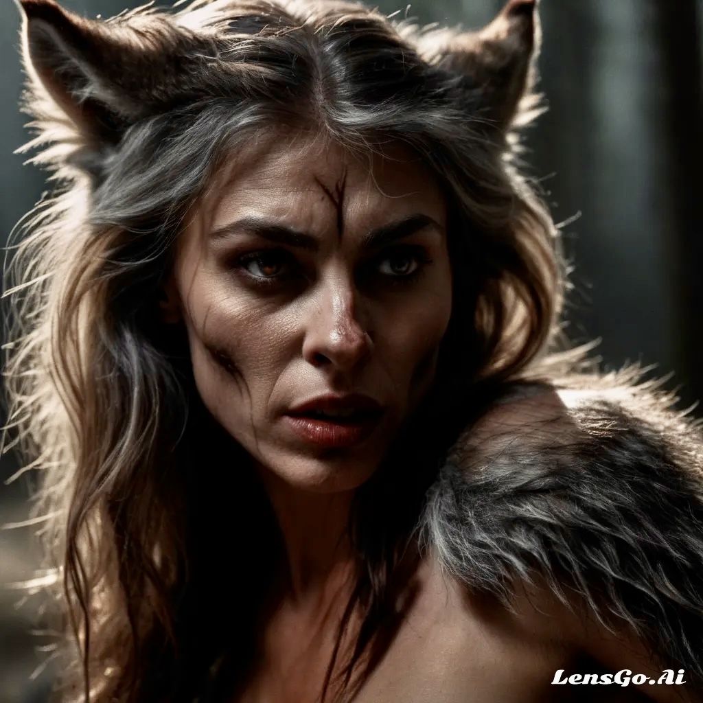 Female Werewolf 22 By Shefelin On Deviantart
