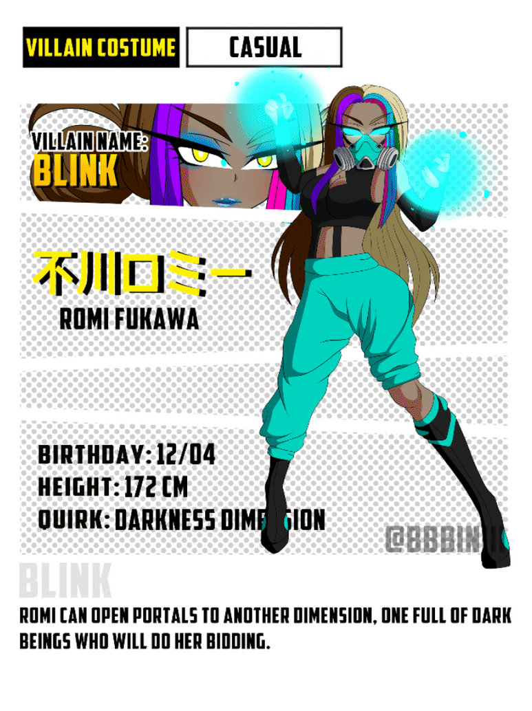 Mha Oc Romi Fukawa By Bbbiniii On Deviantart