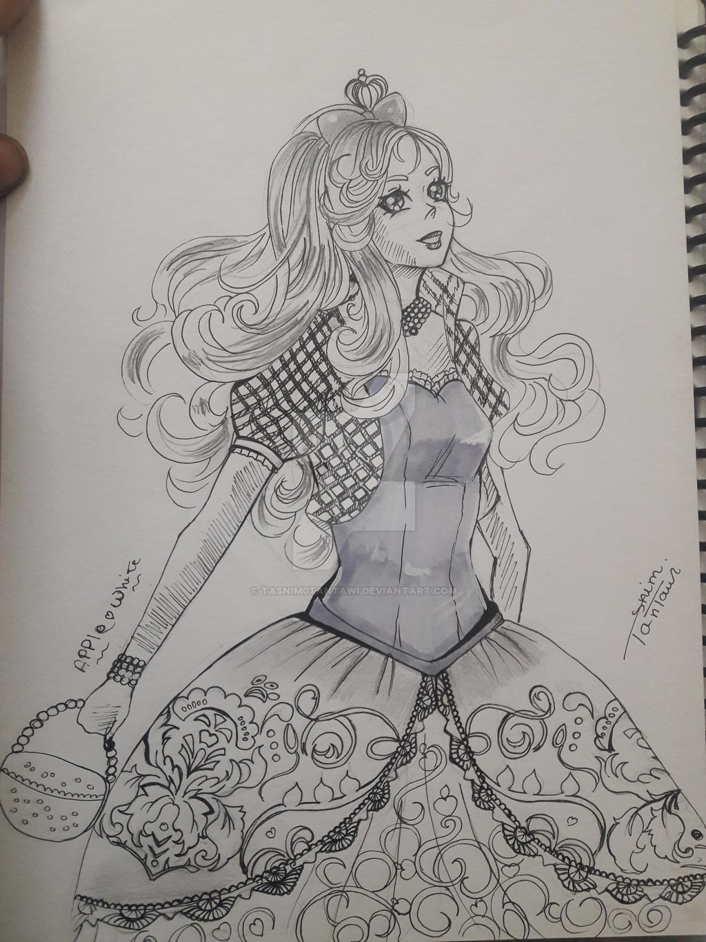 Apple White Fan Art By Tasnim0tantawi On Deviantart